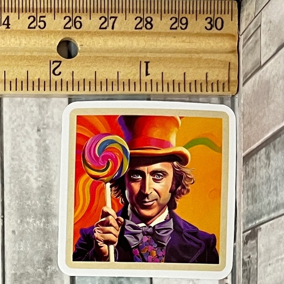 Office | 110 Willy Wonka Waterproof Vinyl Sticker Decal | Poshmark